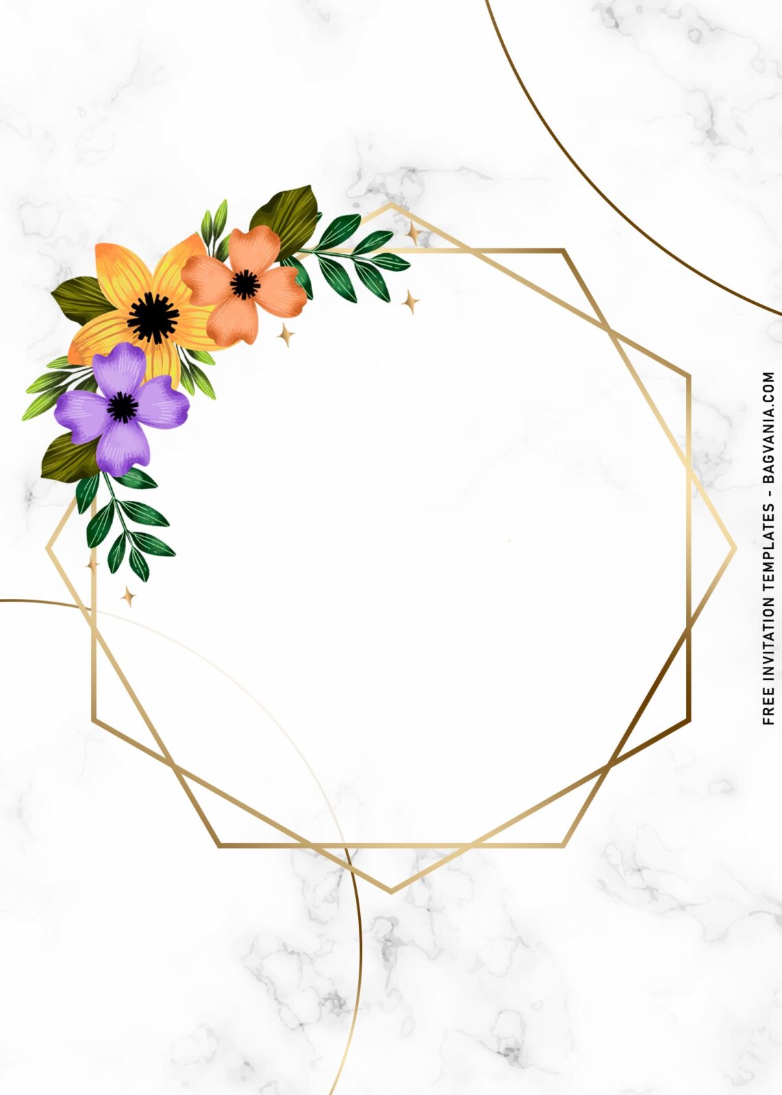 11+ Lively Flower Frame Birthday Invitation Templates