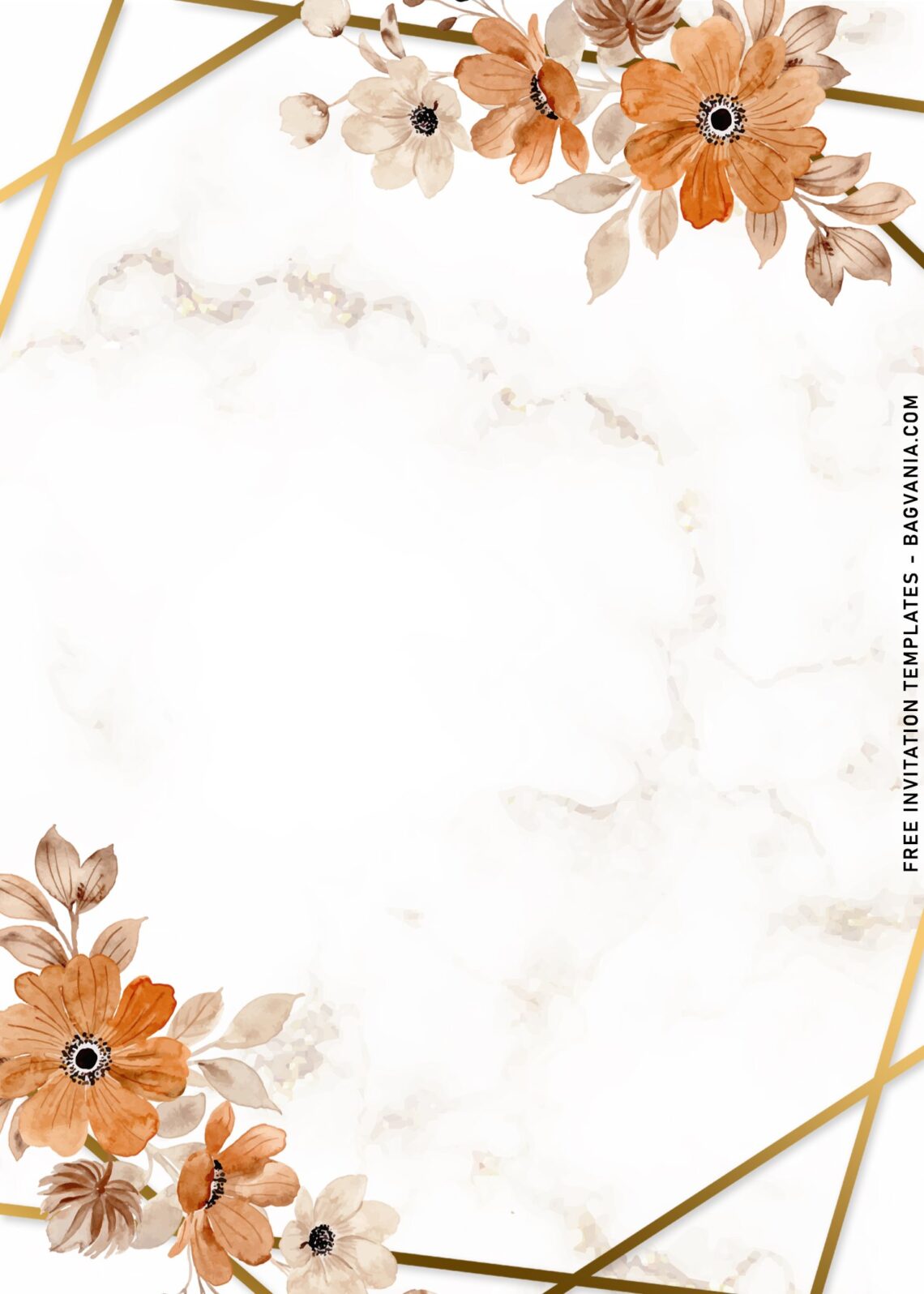 8+ Dreamy Garden Flower Invitation Templates For Outdoorsy Couples