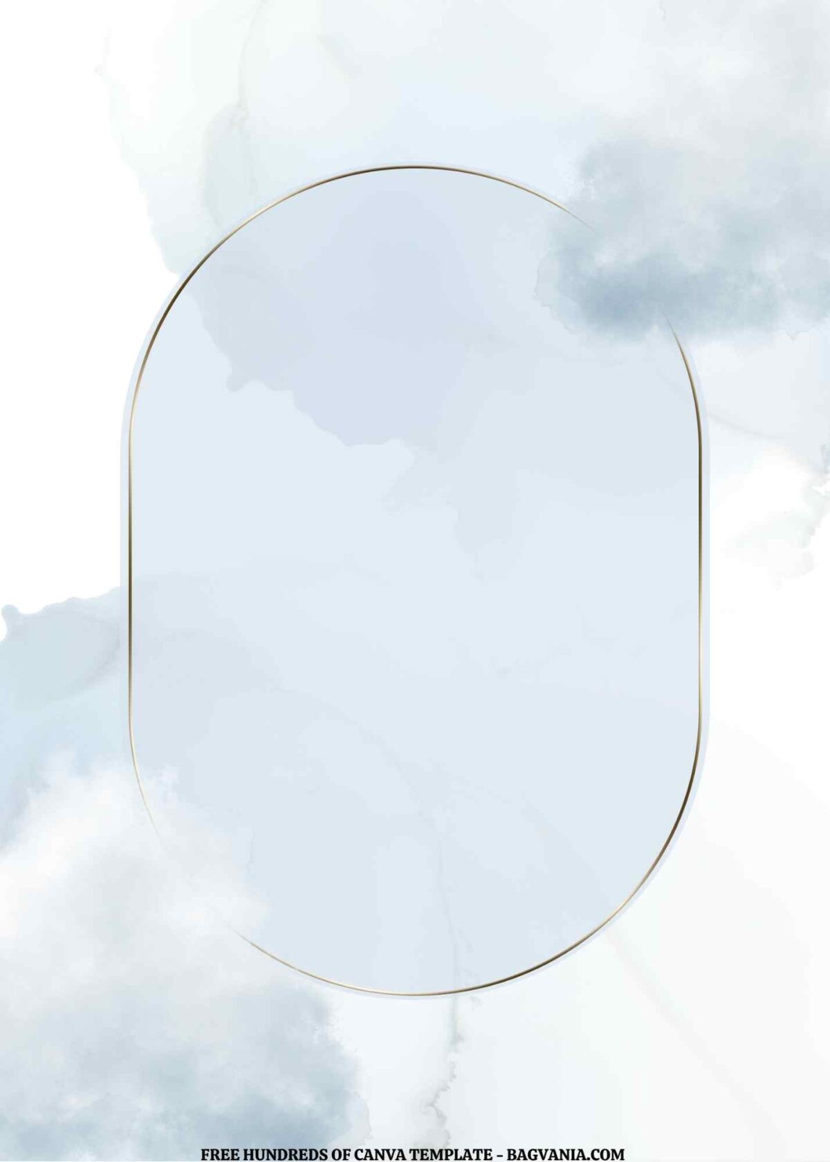 FREE EDITABLE - Dark Light Blue Canva Templates