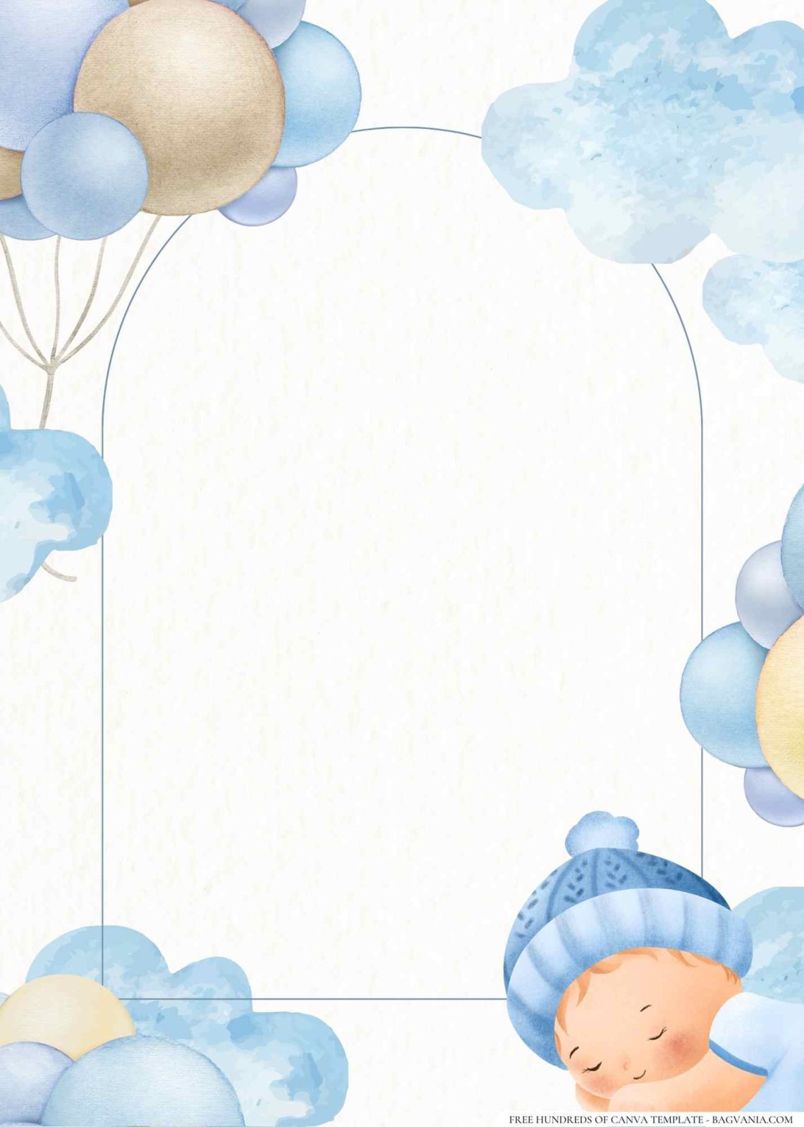 20+ Baby Blocks and Balloons Baby Shower Invitation Templates