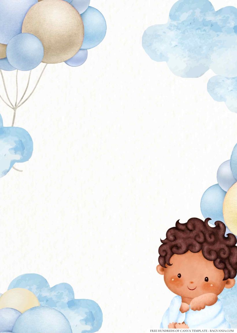 20+ Baby Blocks and Balloons Baby Shower Invitation Templates