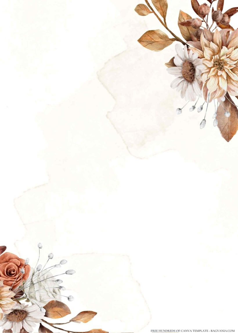 14+ Vintage Floral Wedding Invitation Templates