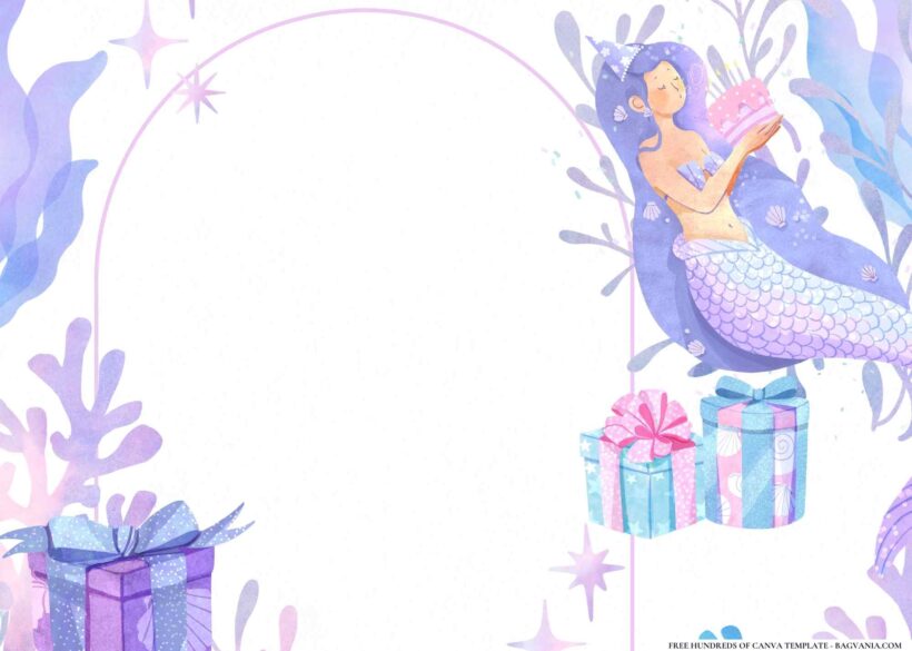 14+ Mermaid Lagoon Birthday Invitation Templates