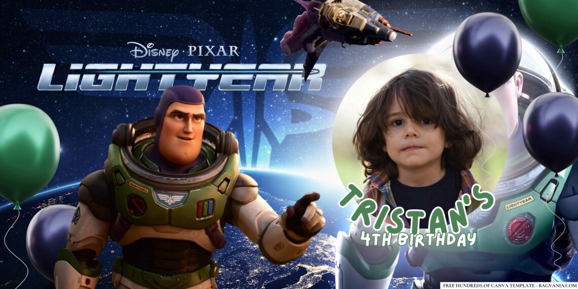 FREE Download Buzz Lightyear Birthday Banner