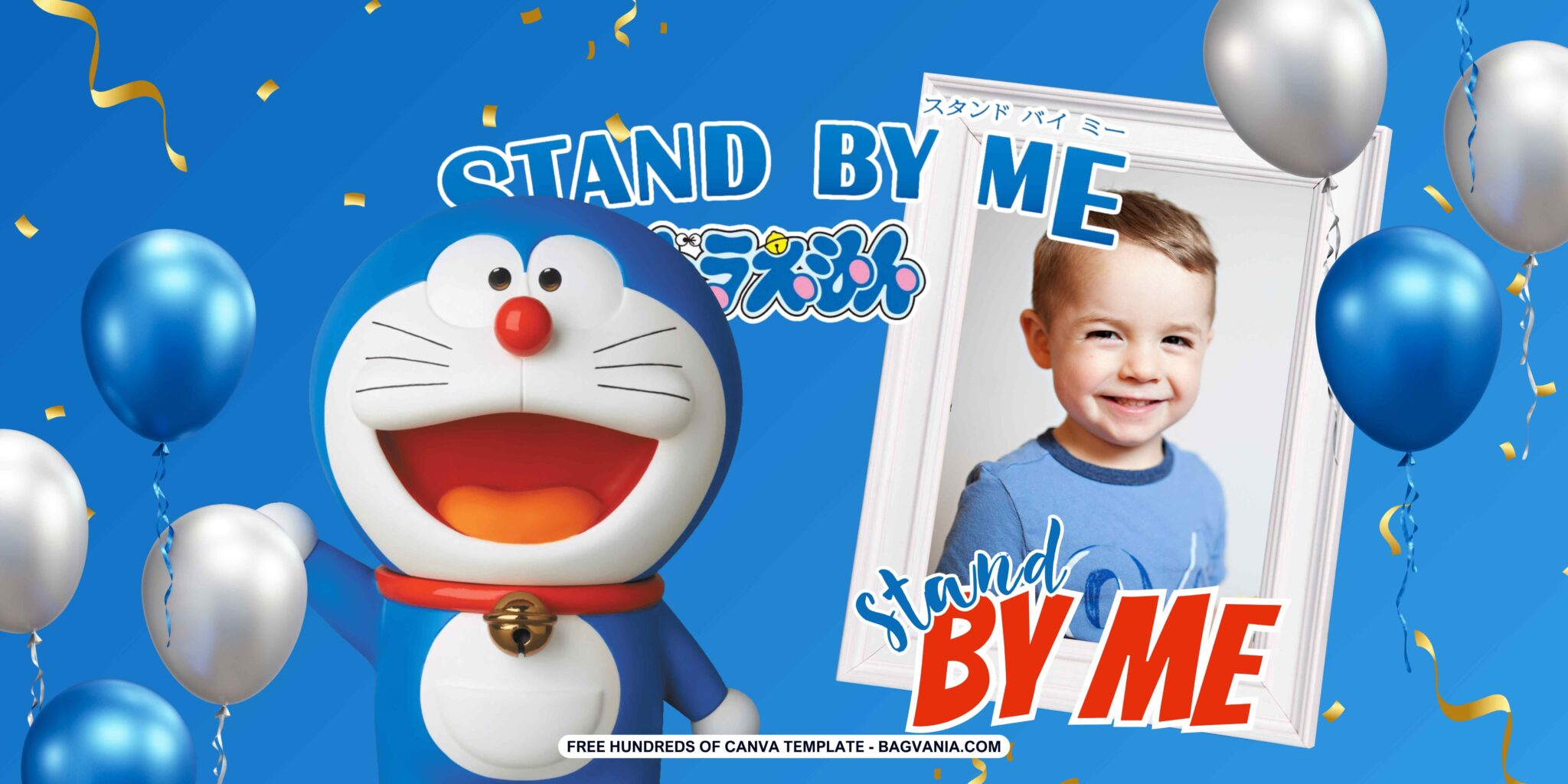FREE Download Doraemon Birthday Banner