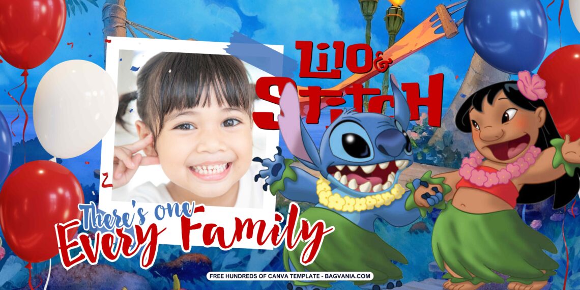 FREE Download Lilo & Stitch Birthday Banner