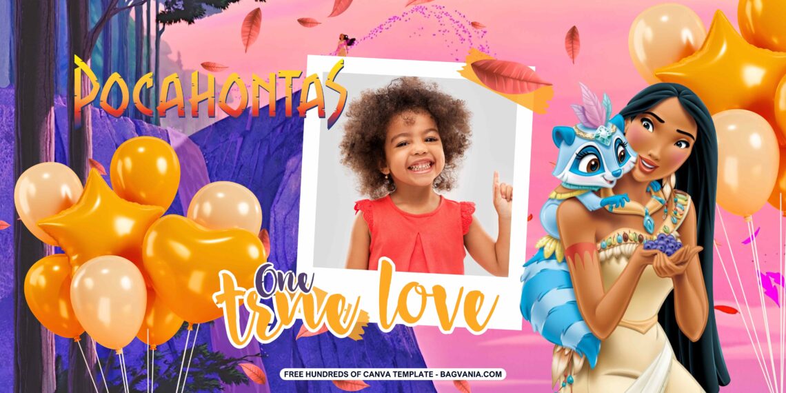FREE Download Pocahontas Birthday Banner