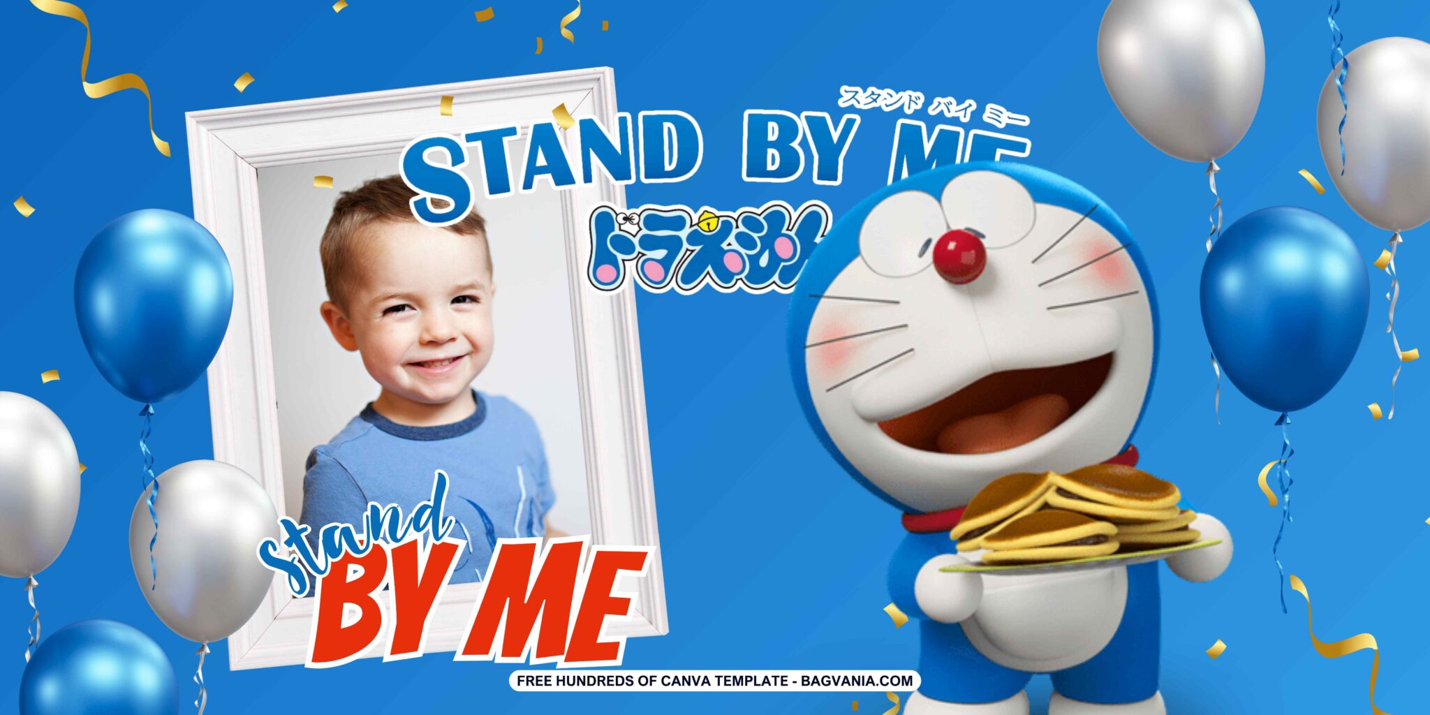 FREE Download Doraemon Birthday Banner