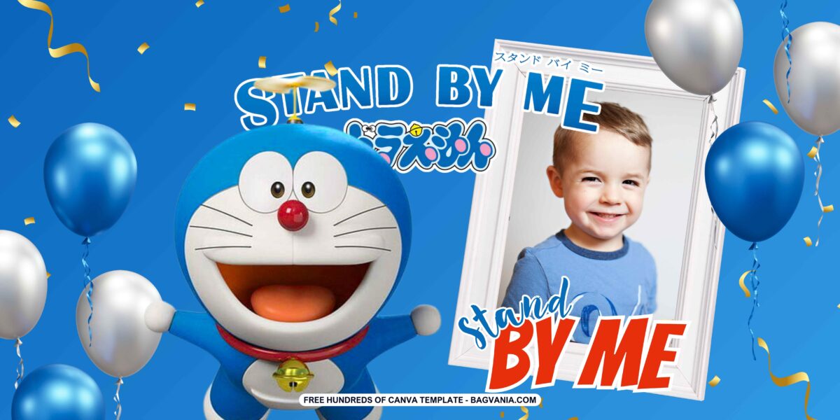 FREE Download Doraemon Birthday Banner