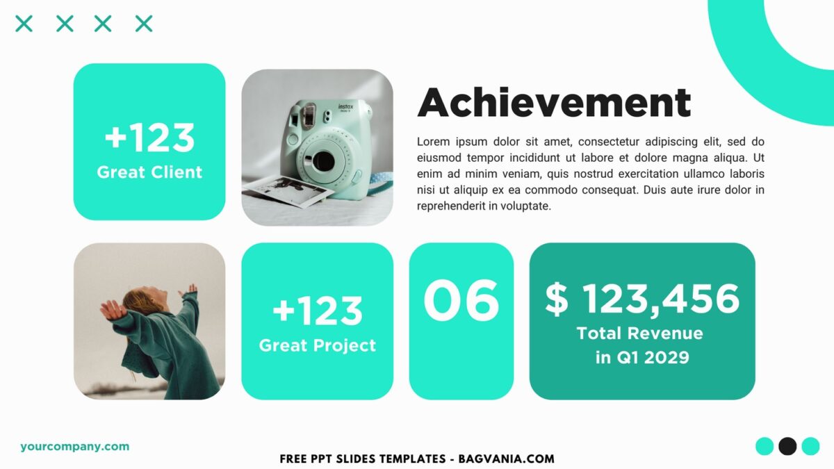 (Free Canva Template) Visually-Appealing Business PPT Slides Templates