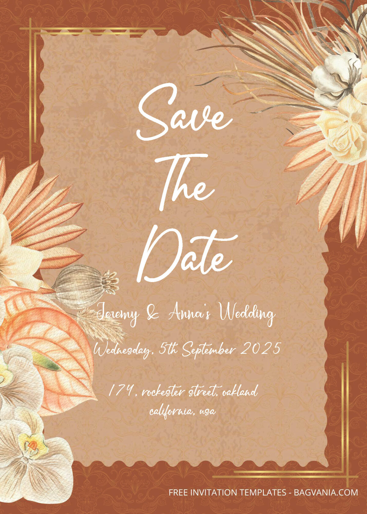 10 Beautiful Floral Invitation Templates for All the Year-End Parties