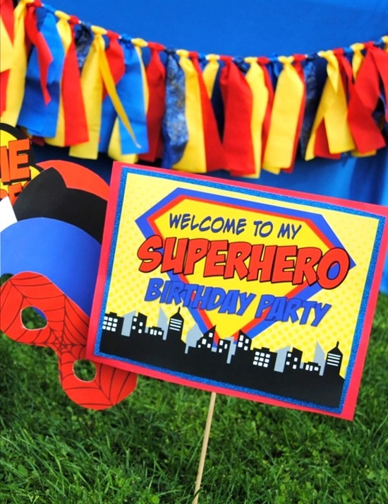 Plan An Epic Superhero Birthday Party with 11 Easy Steps