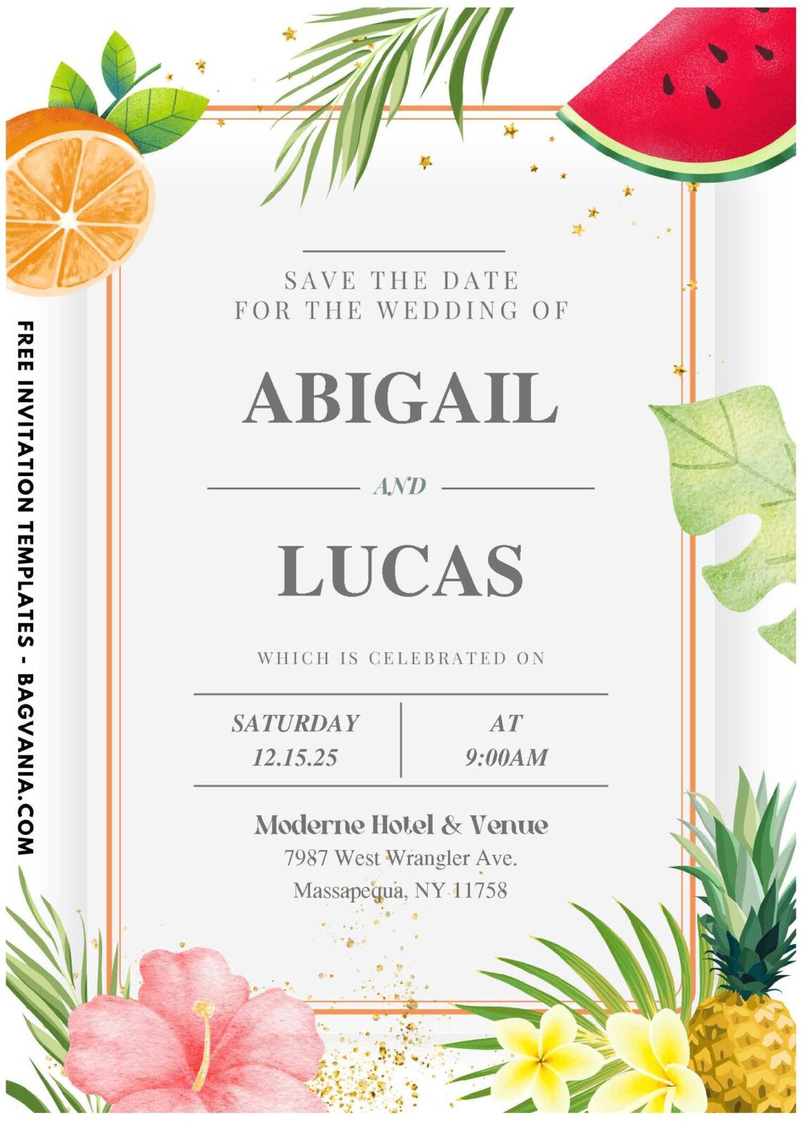 10 Tropical Party Invitations for Nature Lovers