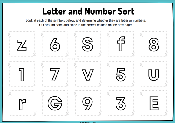 Sorting Letters and Numbers: Its 6 Benefits and Free Templates