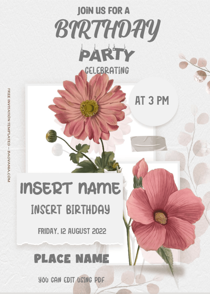 All About Spring Birthday Invitations: From Floral Themes to Modern Styles