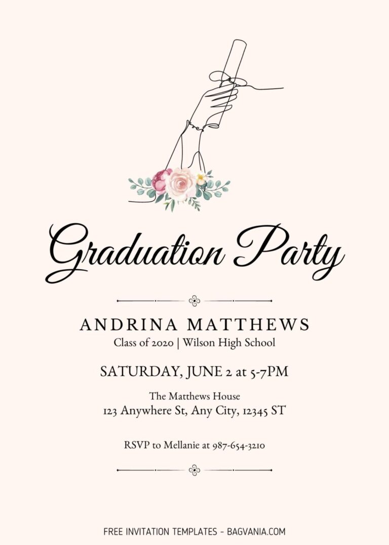 Unique Ideas for Graduation Party Invitations