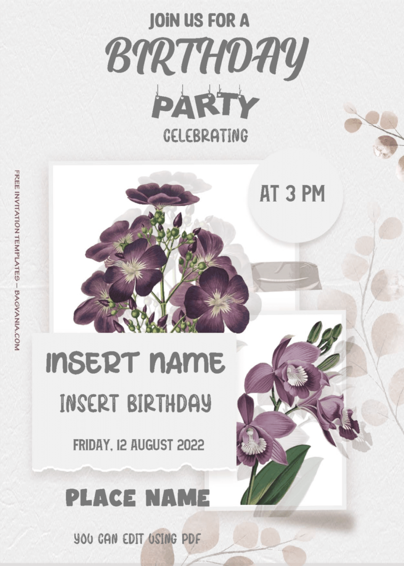 All About Spring Birthday Invitations: From Floral Themes to Modern Styles
