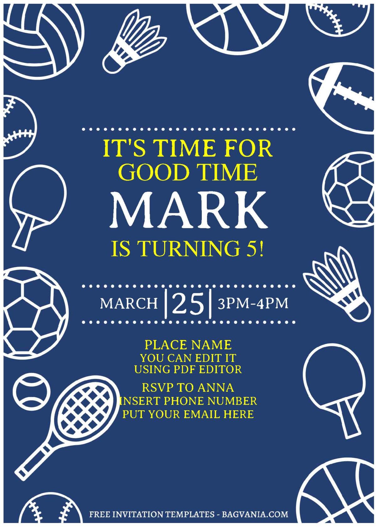 Stuck for Ideas? Try These Easy Sports Mania Party Invitations