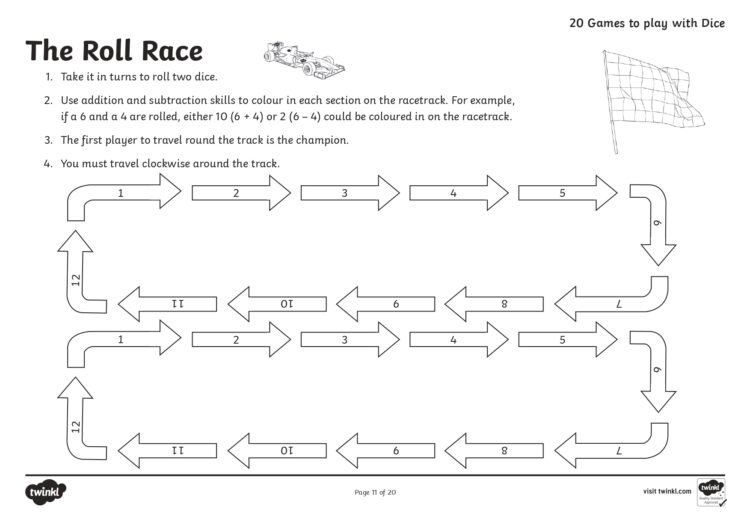 DIY Dice Games Printable You Can Make at Home