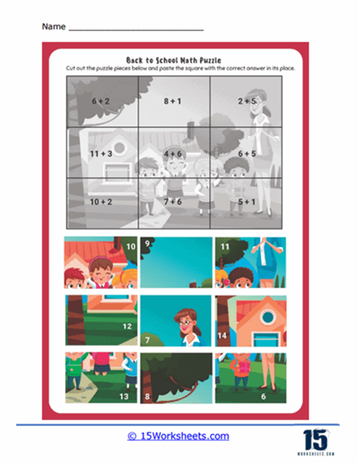 3 Fun Addition Worksheets for Children